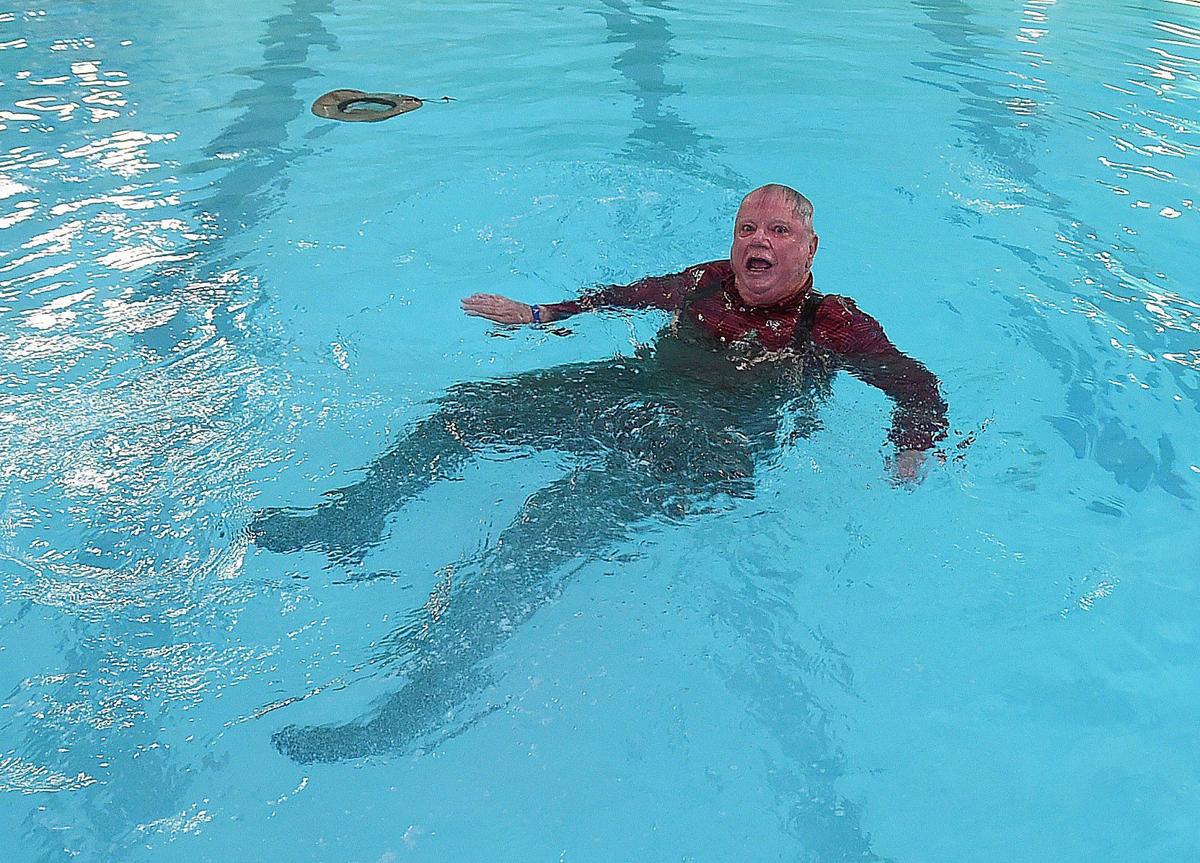 Pool jump proves angler can float in waders | Open Spaces | trib.com