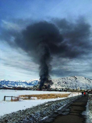 Fire burns out at propane store; spark uncertain