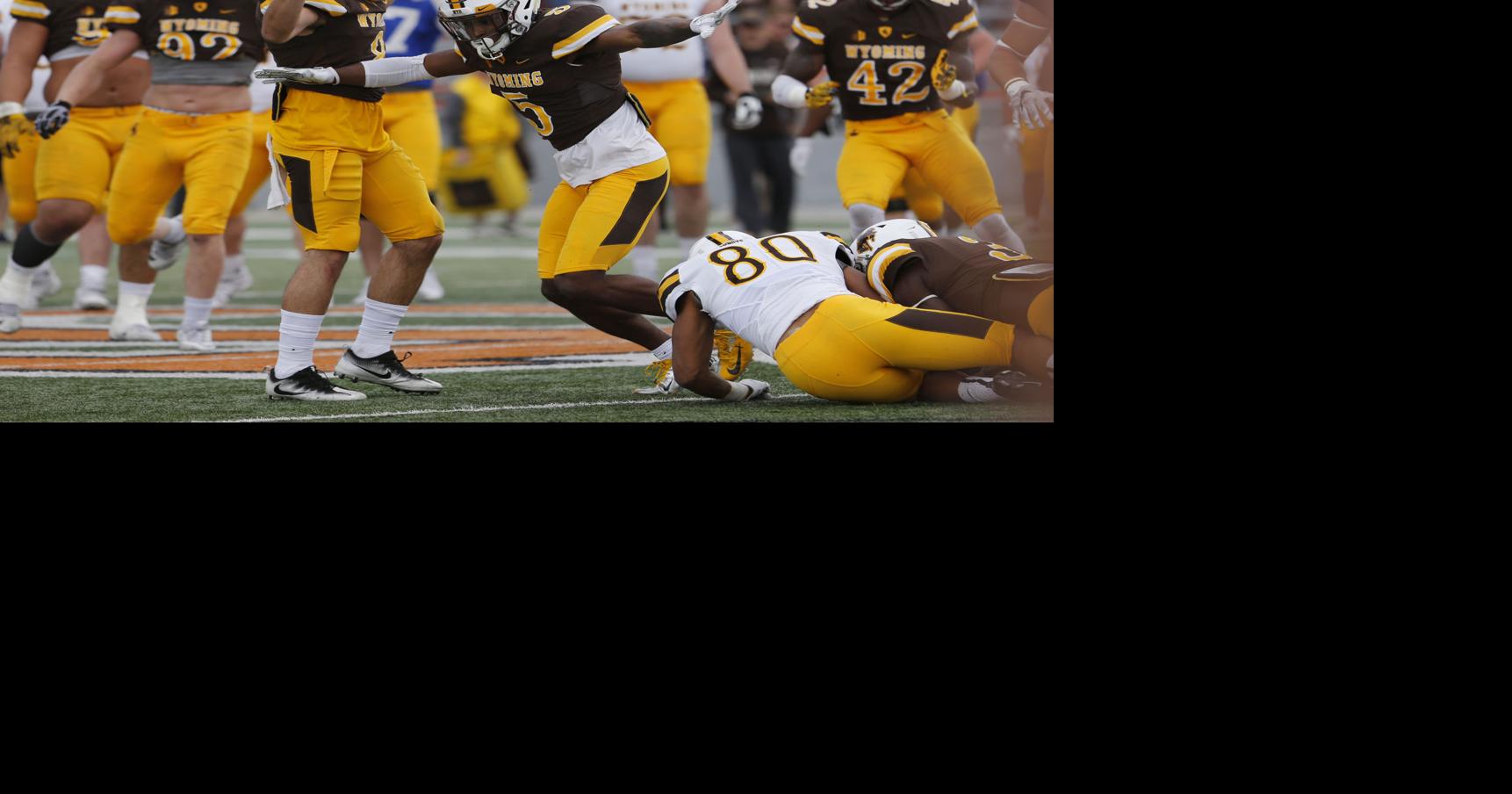 Wyoming football's deep cornerback group jostles for starting spots