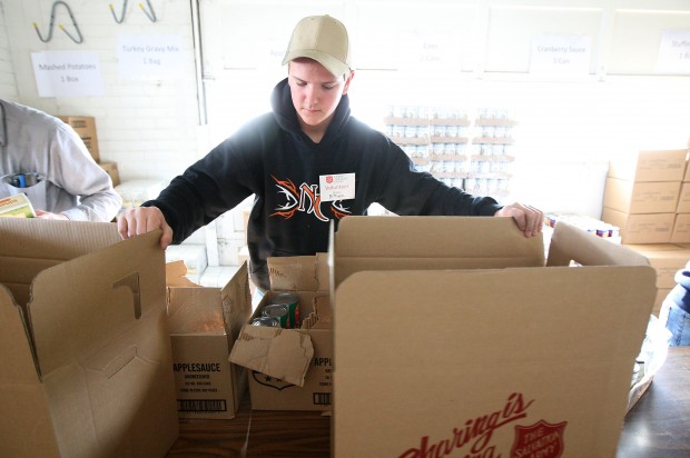 Salvation Army boxes 500 meals for Casper families