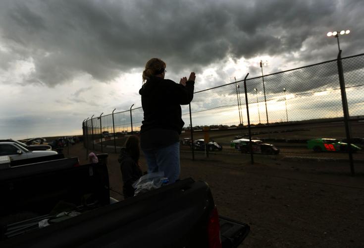 Racing fans celebrate opening night at Casper Speedway