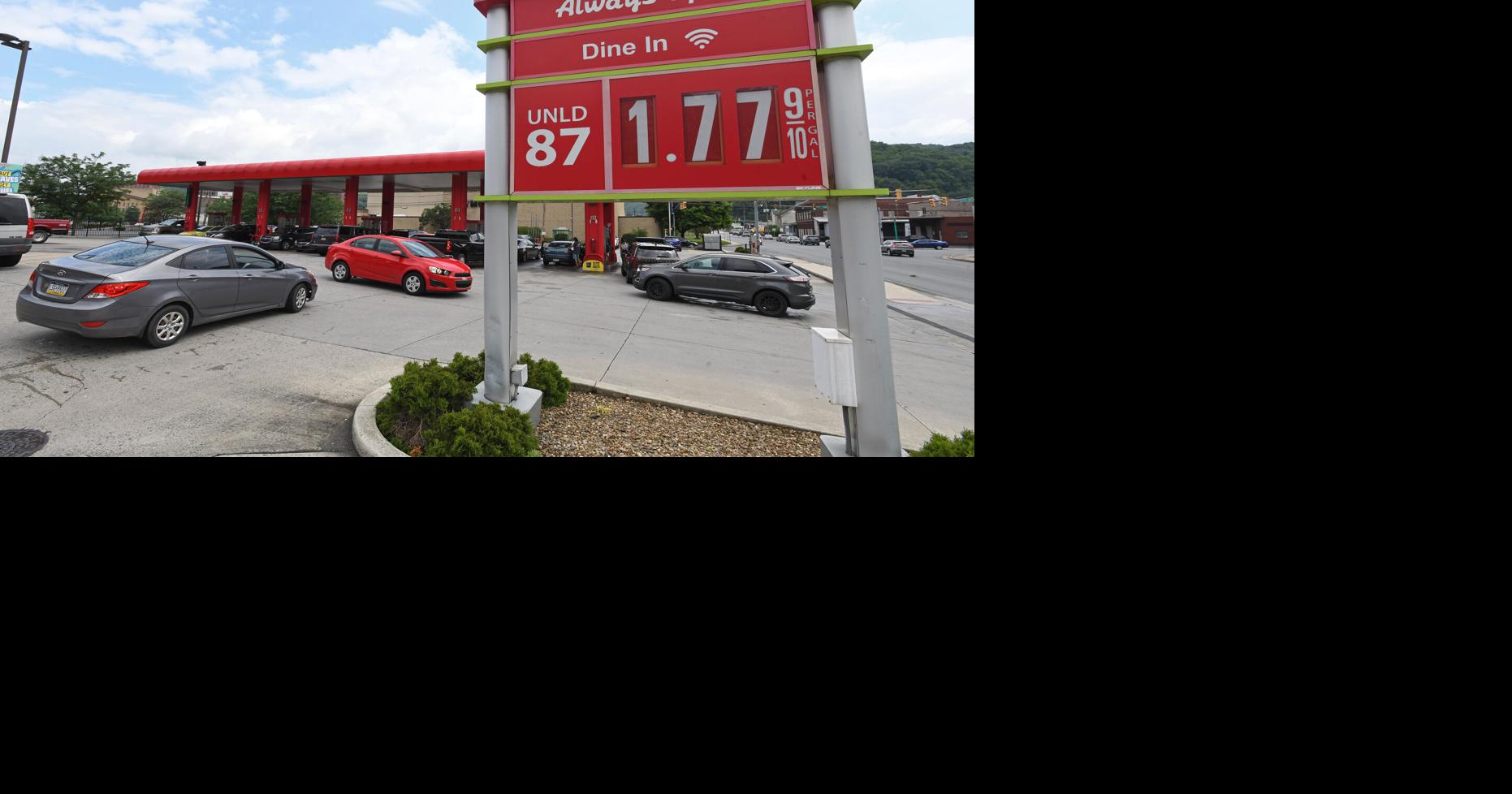 Happy drivers line up for cheap gas promotion on Fourth of July | News ...