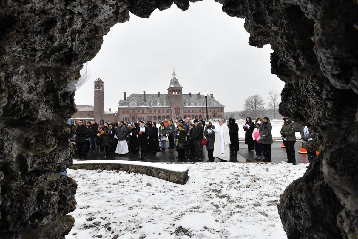 Mount Aloysius College Grotto Rededication | Gallery | tribdem.com