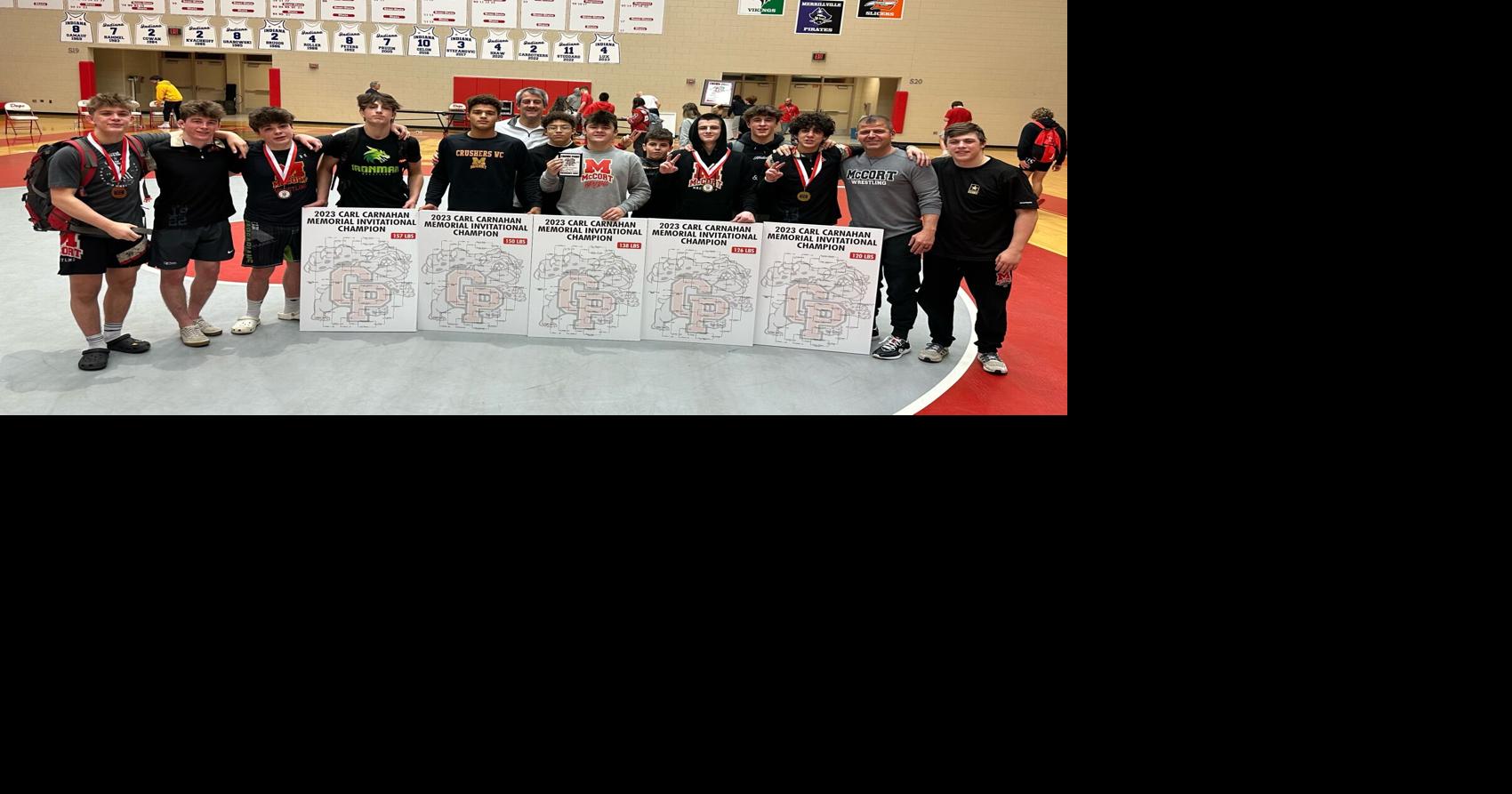 Bishop McCort's Bo Bassett named most outstanding wrestler, 5 Crimson ...