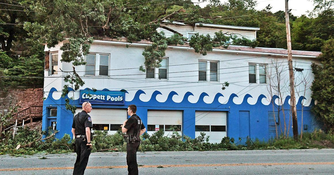 Fallen tree knocks out power in Upper Yoder Township | News | tribdem.com