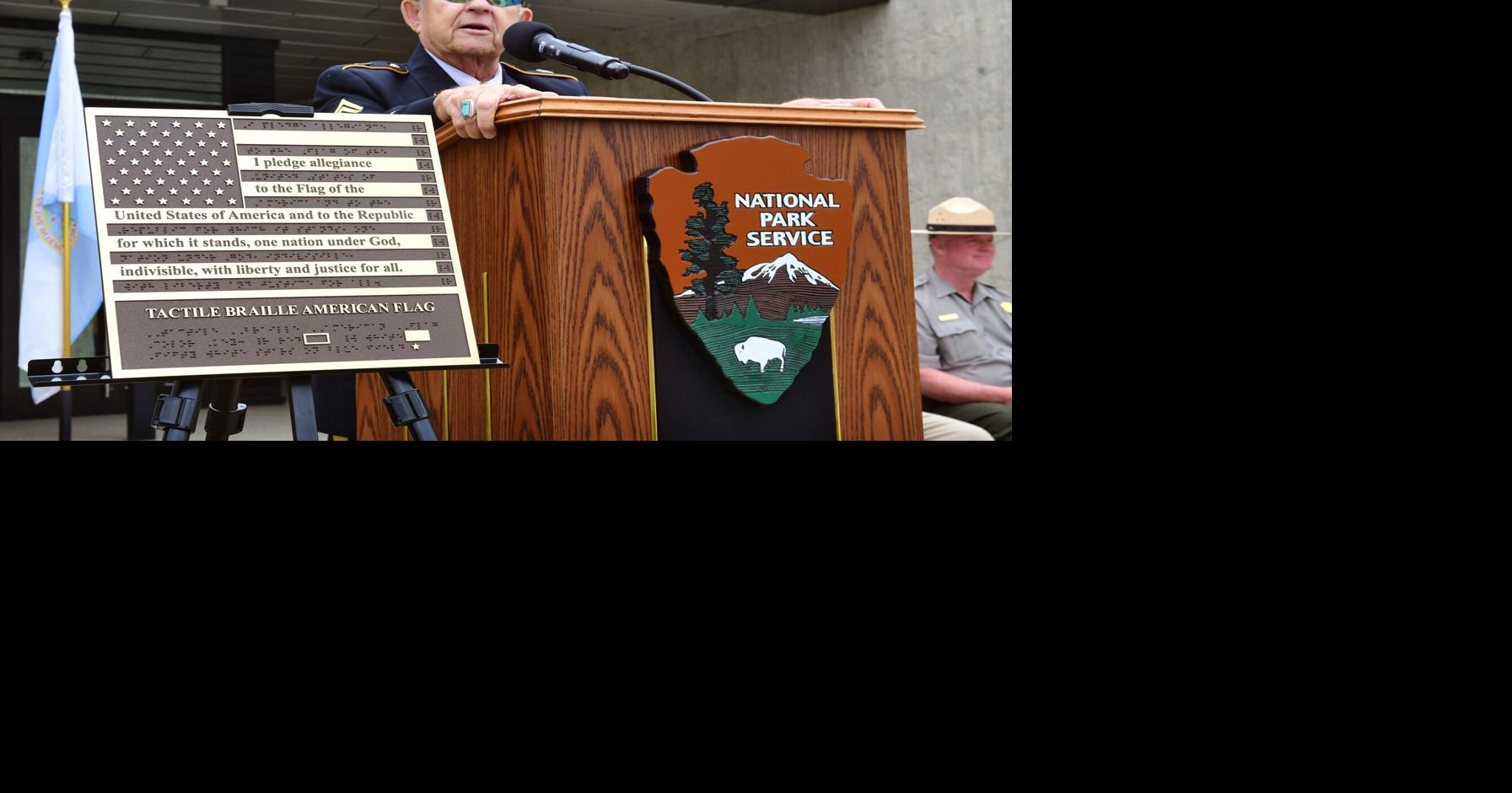 PHOTO GALLERY | Braille flag unveiled at 'everyone's' Flight 93 ...