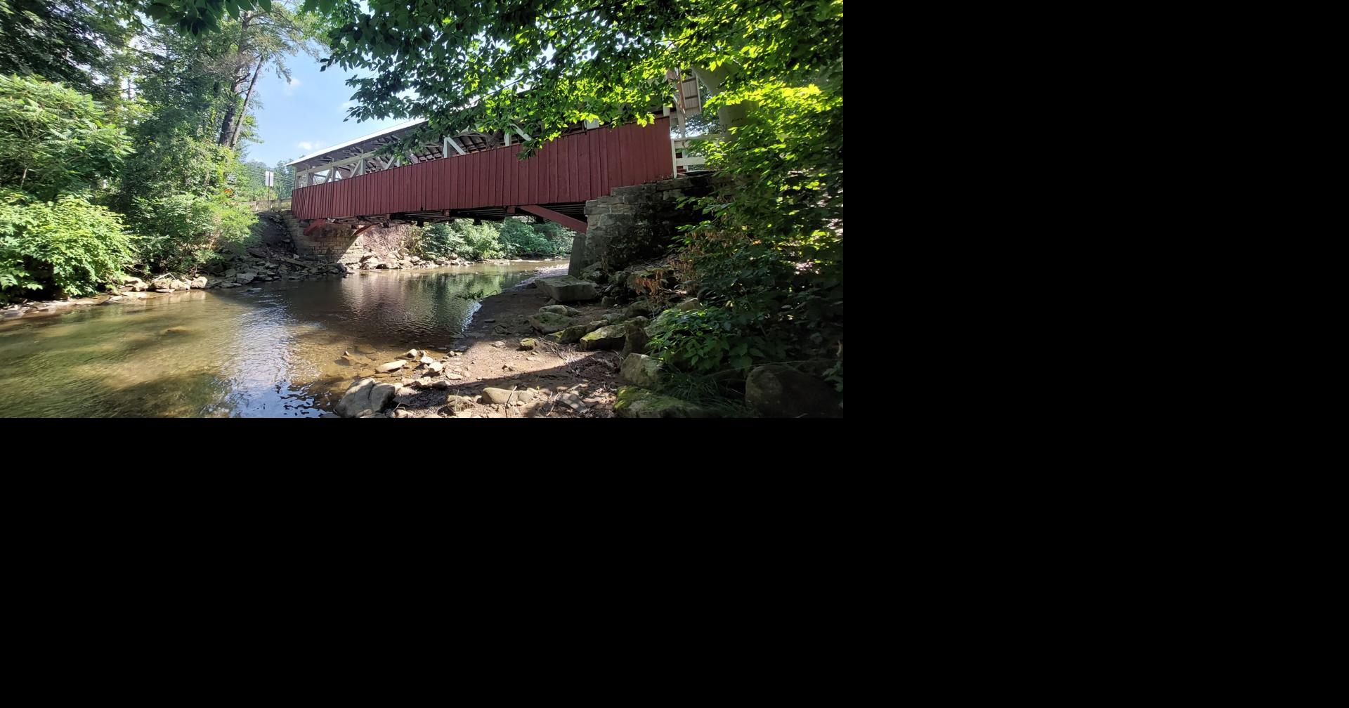 Historic Shaffer Covered Bridge reopens after repairs | News | tribdem.com