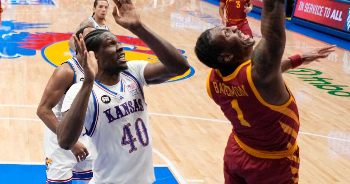 Kansas hands No. 2 Iowa State its 1st loss of the season with dominant ...