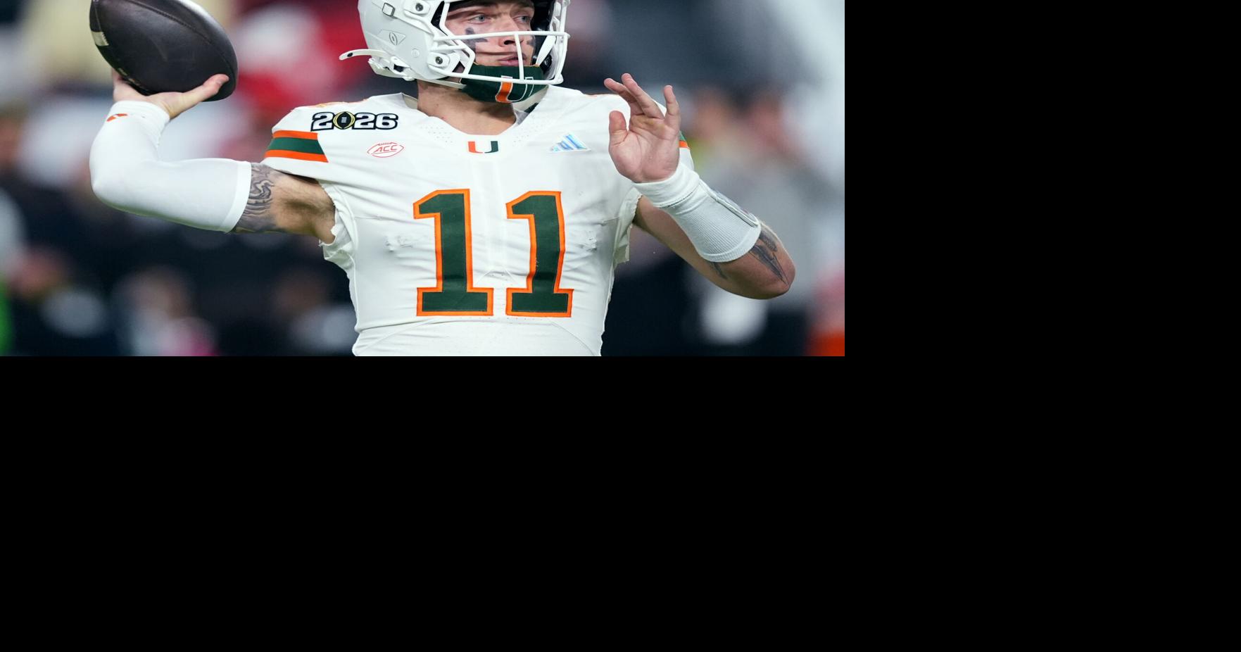 Carson Beck on his year at Miami: 'This university truly saved me ...