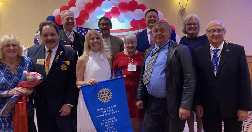 Rotary Club of Somerset named Large Club of the Year | Local News | tribdem.com