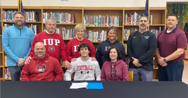 WATCH VIDEO | Penn Cambria's Gavin Harrold signs to play football at ...