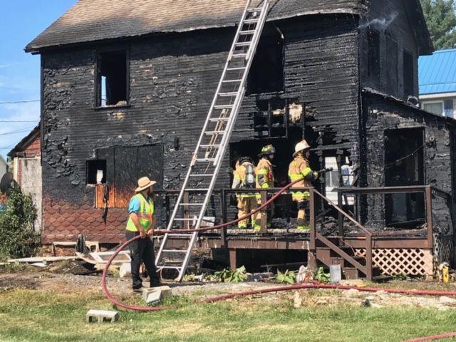 Fire destroys two-story house in Cairnbrook | News | tribdem.com