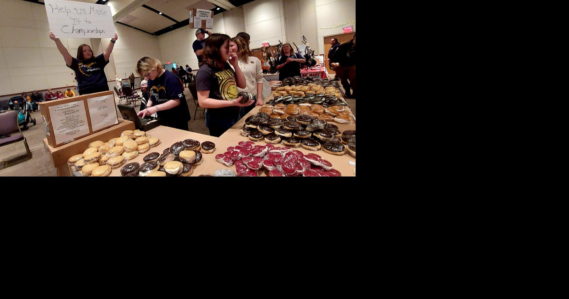 Crowd packs Frank J. Pasquerilla Conference Center for gobs of goodies ...