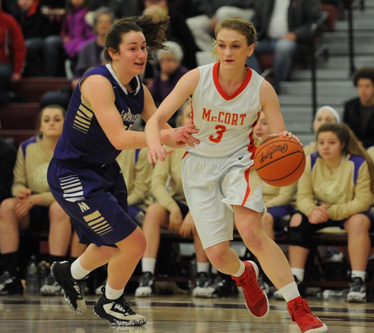 PHOTO GALLERY: Bishop McCort girls hand Bishop Guilfoyle 46-42 loss in ...
