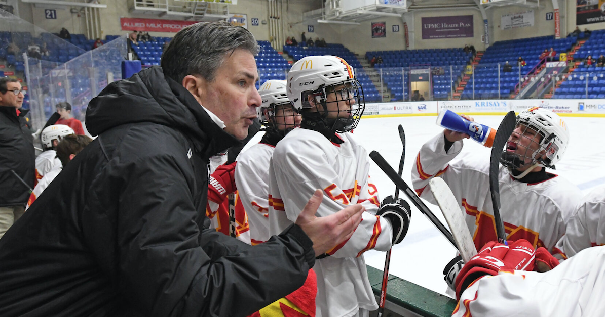 Bradley retires as Bishop McCort hockey coach after 411 wins, 2 state ...