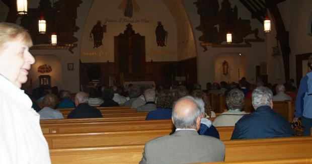 Worshippers gather for final Mass at historic Woodvale church | Local ...