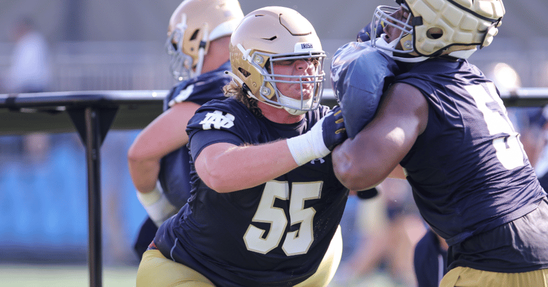 Notre Dame OL has area roots | Sports | tribdem.com
