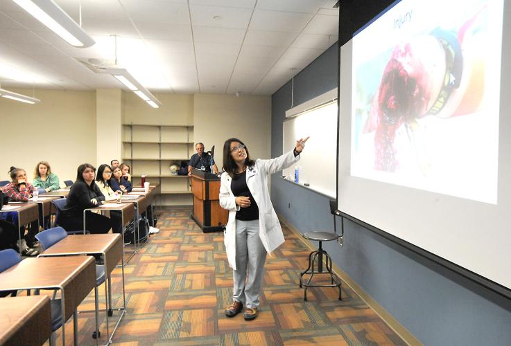 UPJ nursing students learn to stop bleeding, save lives | News ...