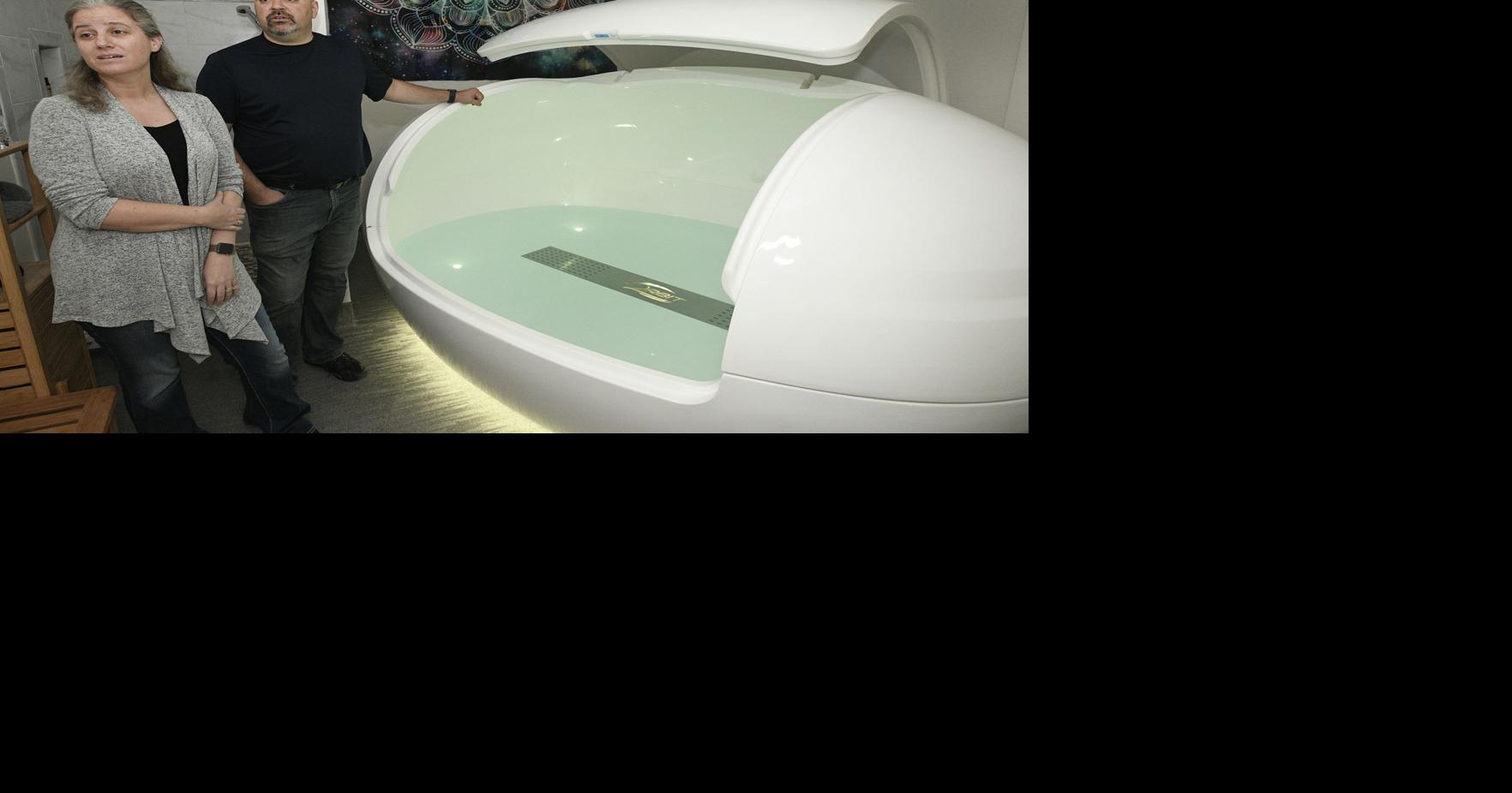 'Picks you up': Floatation therapy pods can offer relief from numerous ...