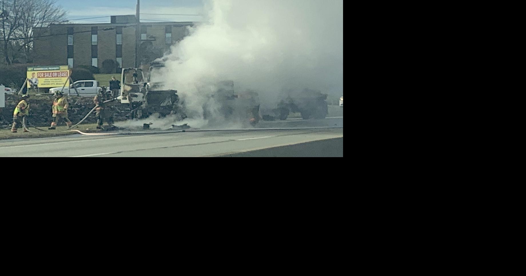 Driver escapes truck fire on Route 22, firefighters say | Local News ...