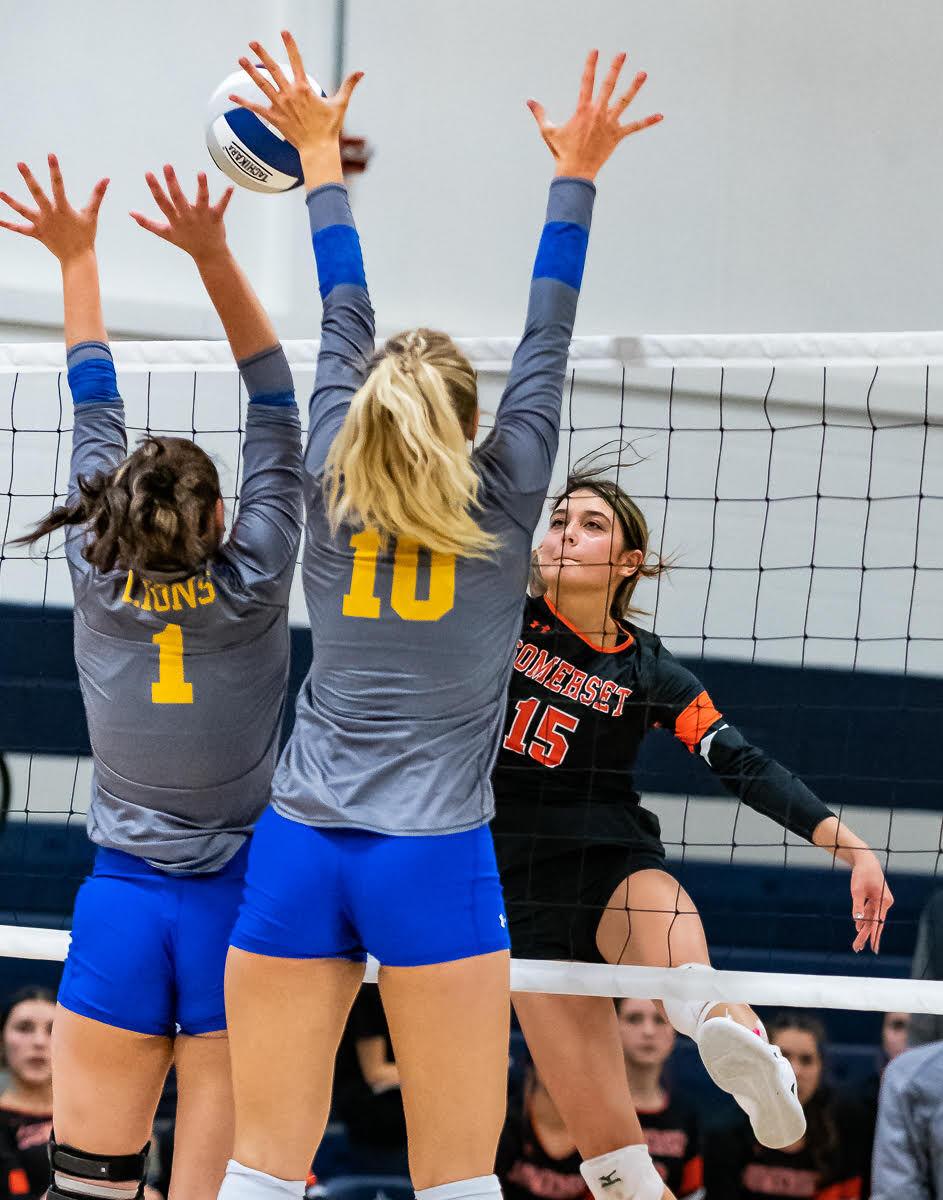 Somerset sweeps Chestnut Ridge for first LHAC volleyball crown since ...