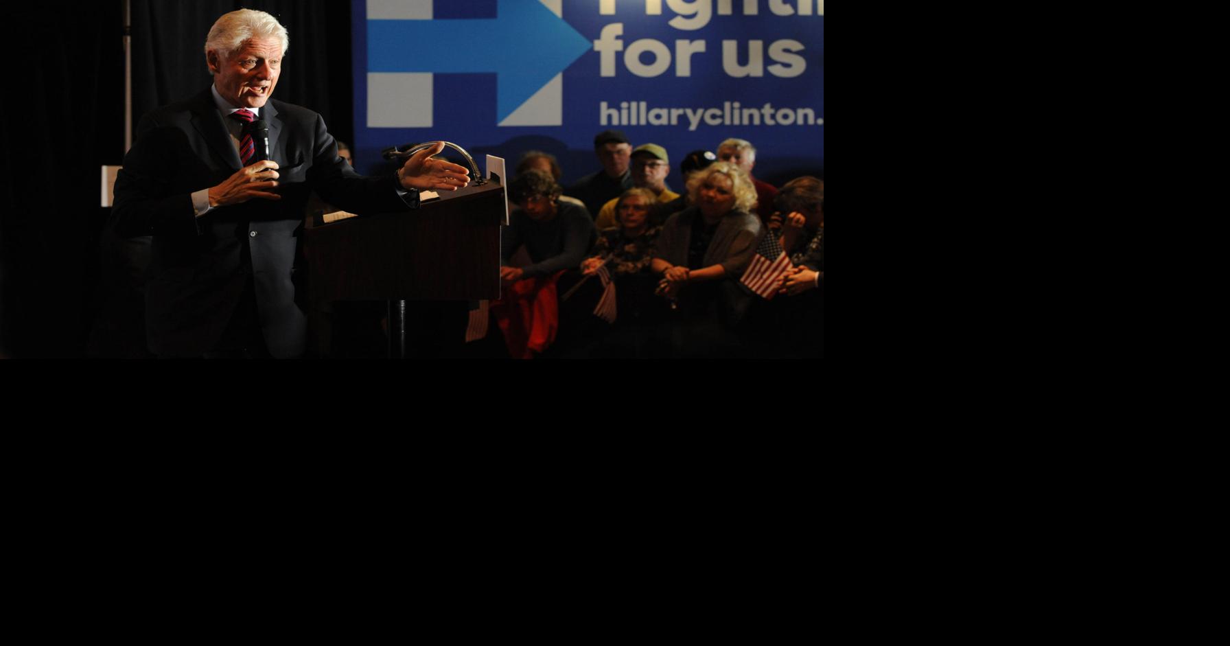 PHOTO GALLERY | Bill Clinton pushes Hillary as 'change-maker' at Pitt ...