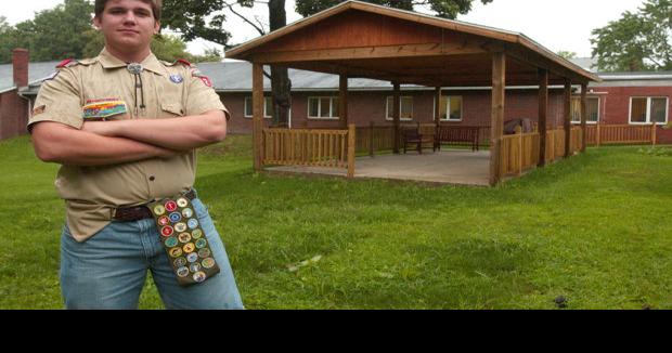 Scout's good deed shelters residents | Builds pavilion at Presbyterian ...