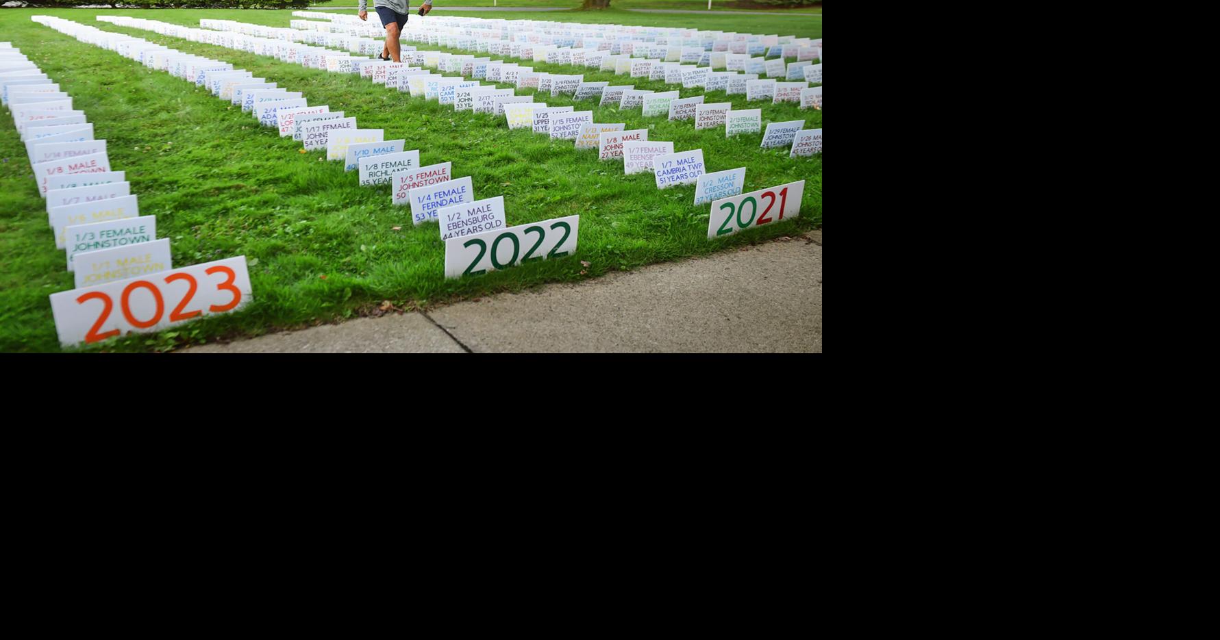 PHOTO GALLERY | Memorial service recognizes 587 Cambria County overdose ...