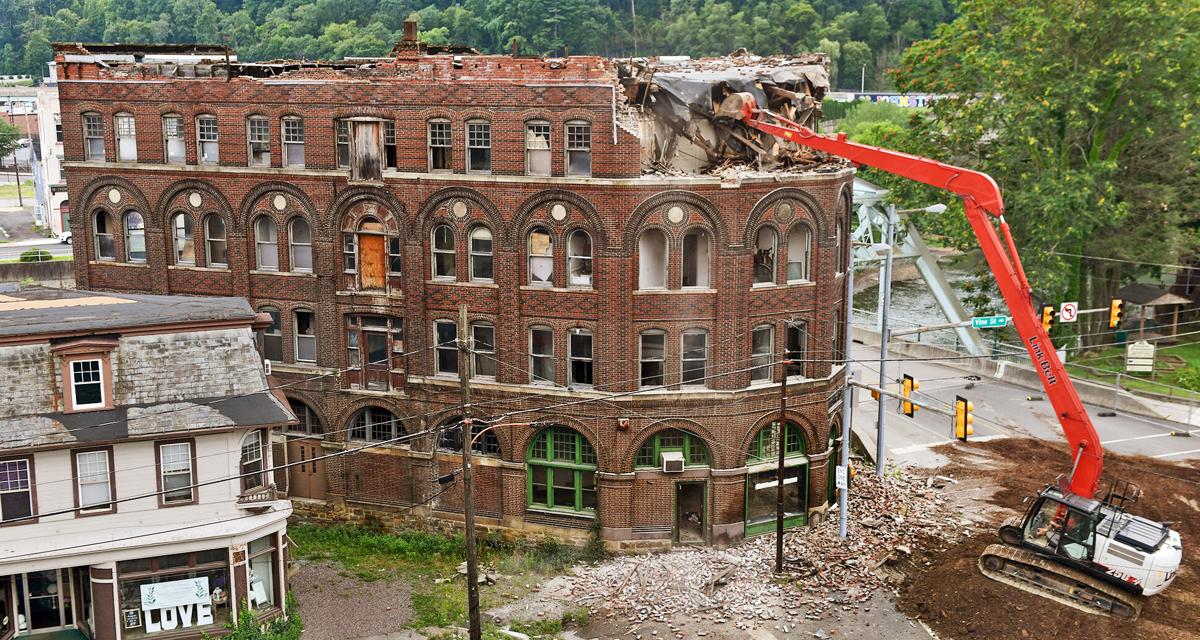 Conrad Building Demolition Begins | | tribdem.com