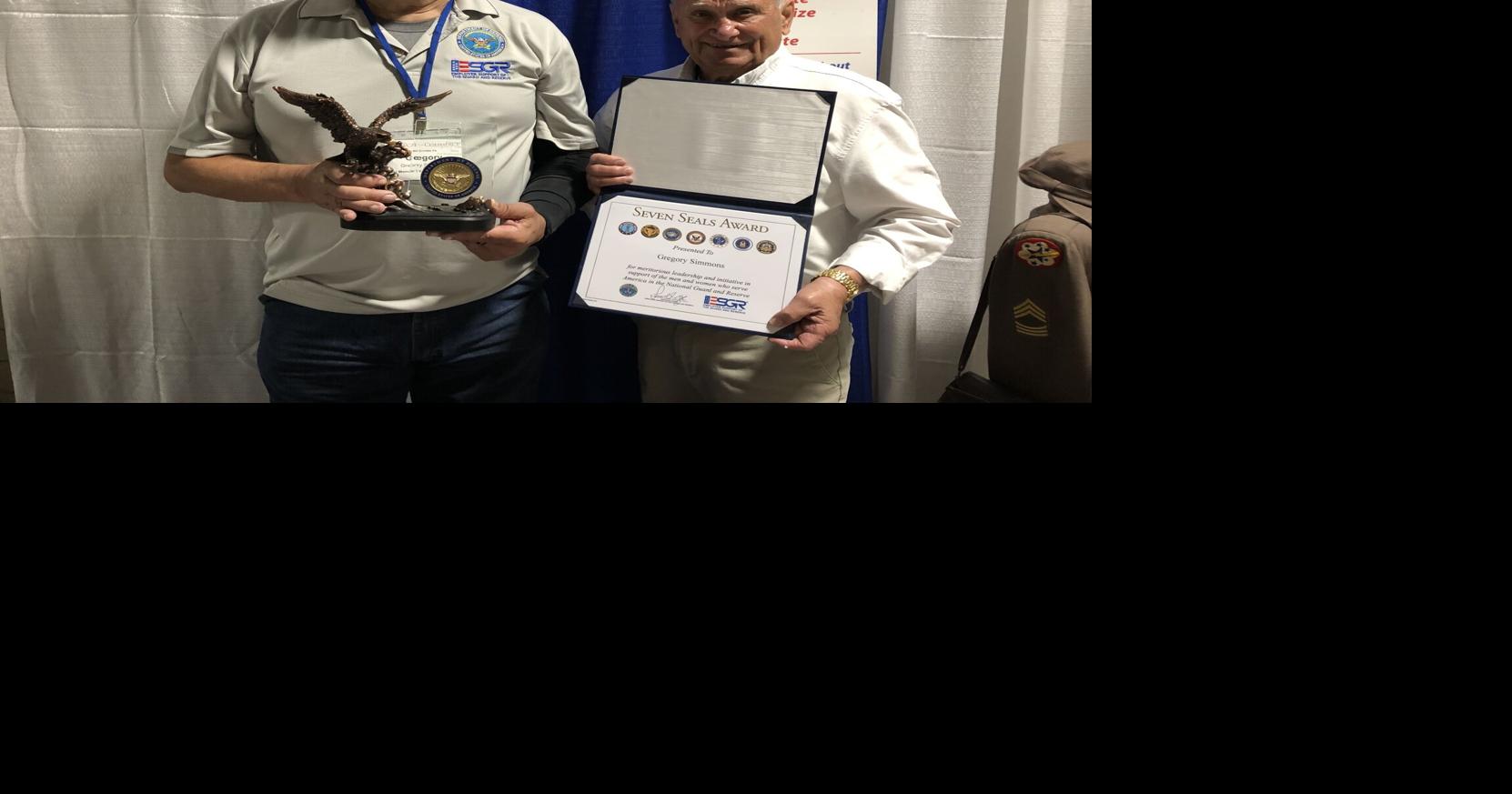 Geistown's Gregory Simmons recognized by ESGR for dedication to job ...