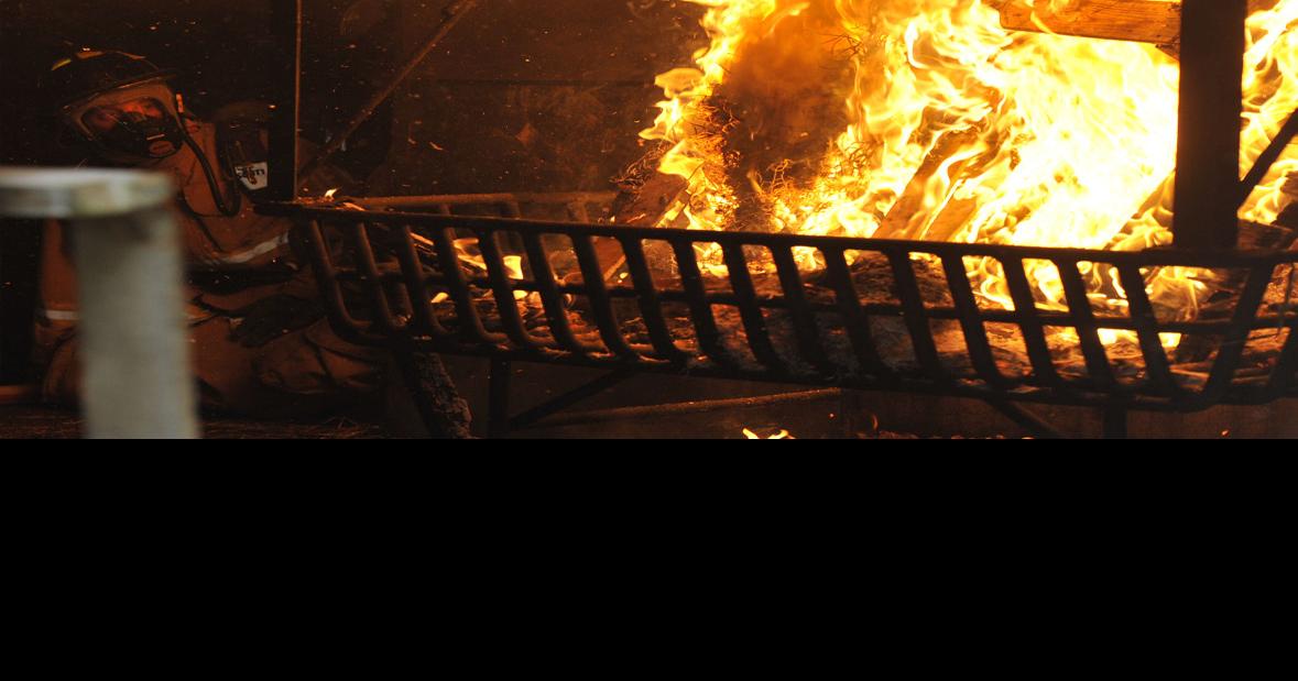 Dave Sutor | 20 minutes in the flames: Reporter gets hands-on ...