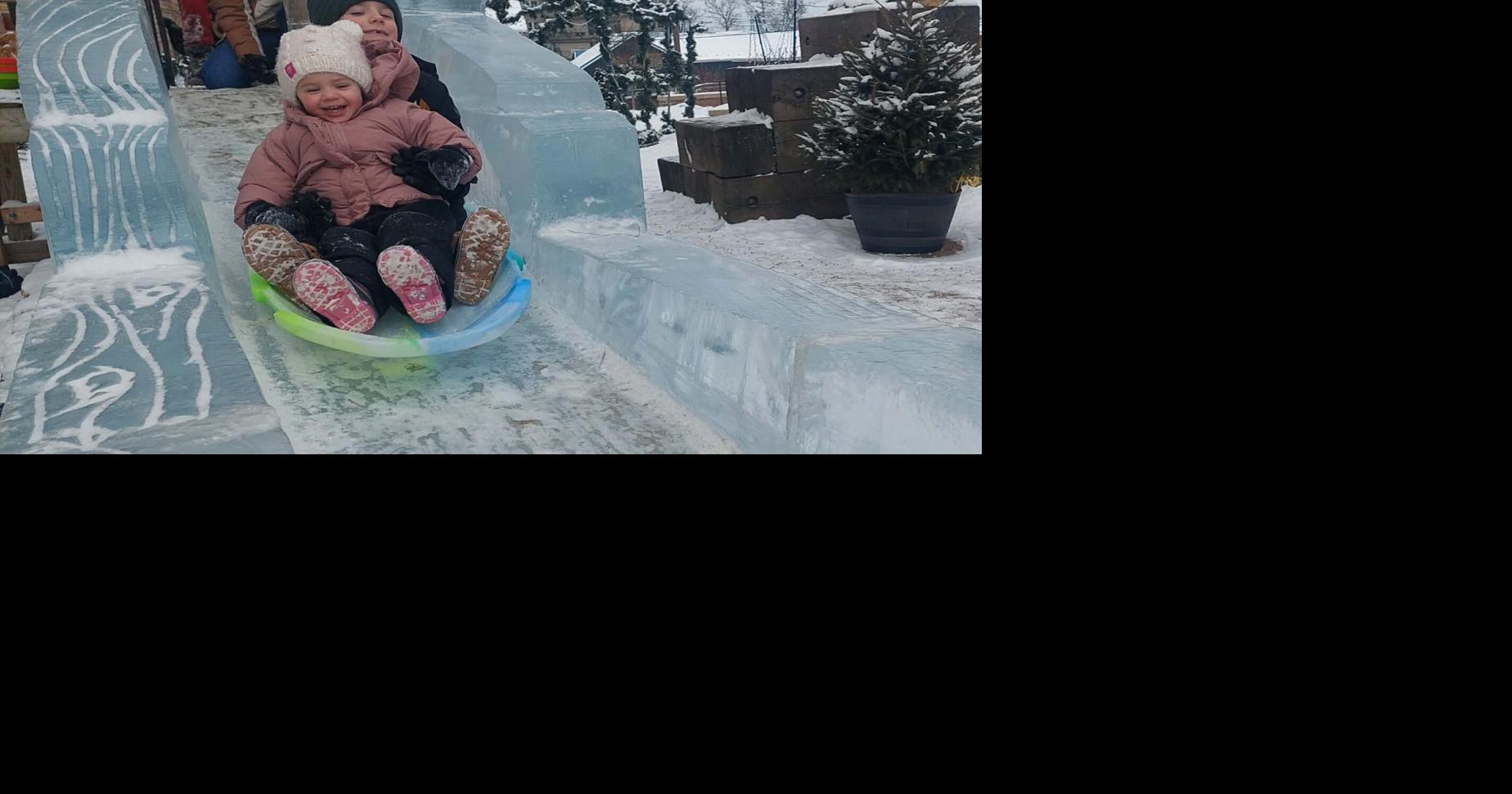 Winter 'celebration' Fire & ice draws crowd to Uptown Somerset ...