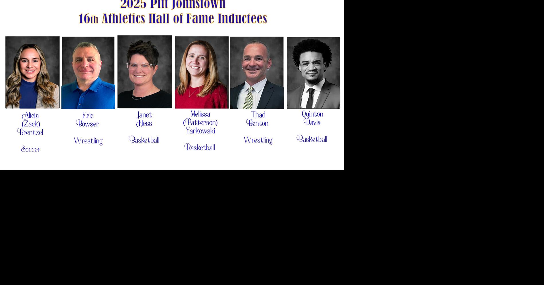Pitt-Johnstown Athletics Hall of Fame to add six inductees, including ...