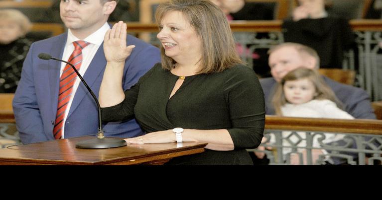 Cambria County judge, sheriff sworn into office | News | tribdem.com