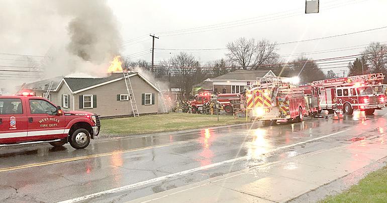 Crews battle house fire in Upper Yoder Township | News | tribdem.com
