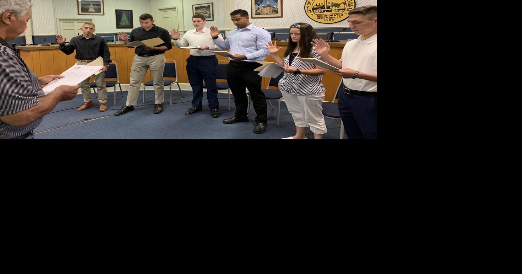 'Welcome aboard' | Johnstown adds six new police officers | Local News ...