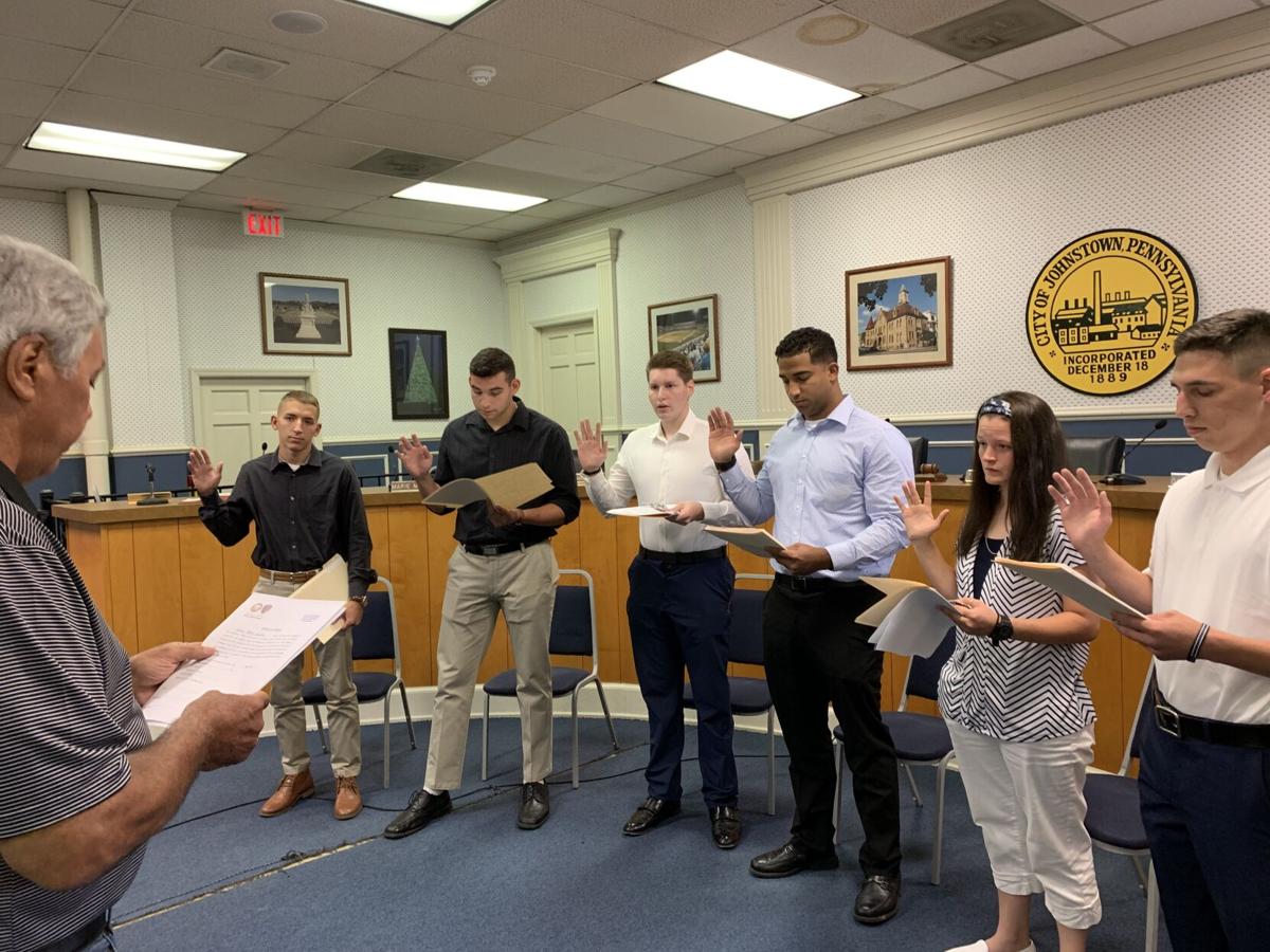 'Welcome aboard' | Johnstown adds six new police officers | Local News ...