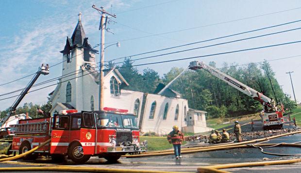 Fire destroys historic church | Local News | tribdem.com