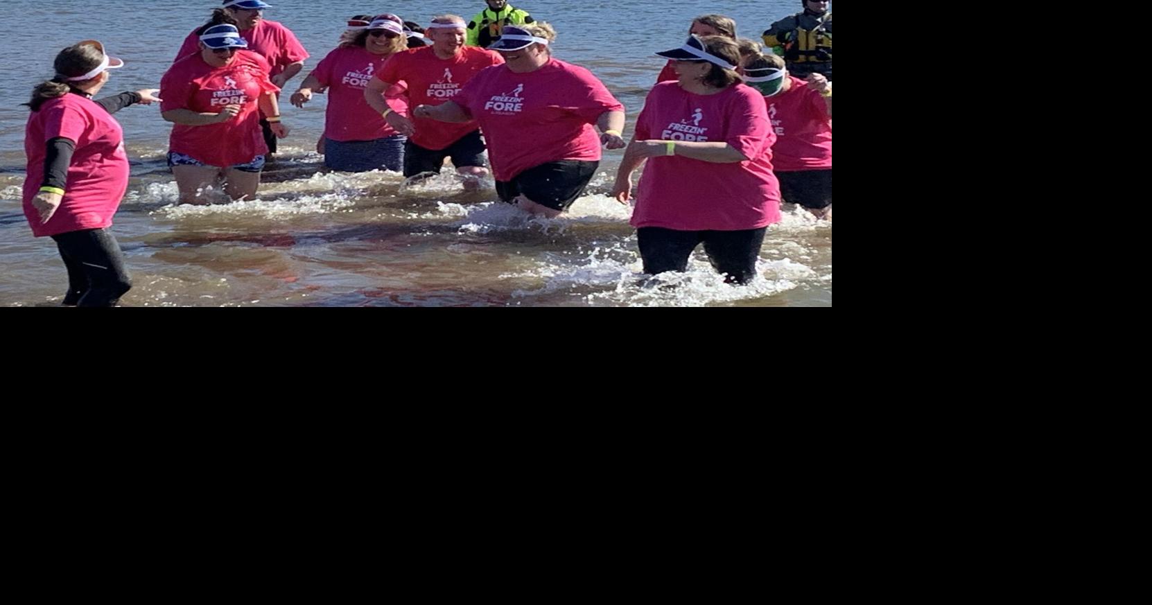 'Freezing for a reason': Polar Plunge draws hundreds to Canoe Creek ...