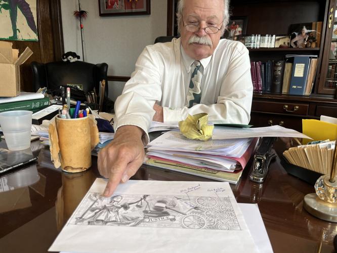 Cambria County courthouse murals, called 'hideous' for their imagery ...