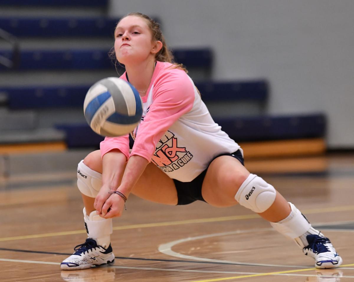 PHOTO GALLERY | Mount Aloysius Pink Out volleyball practice | Gallery ...