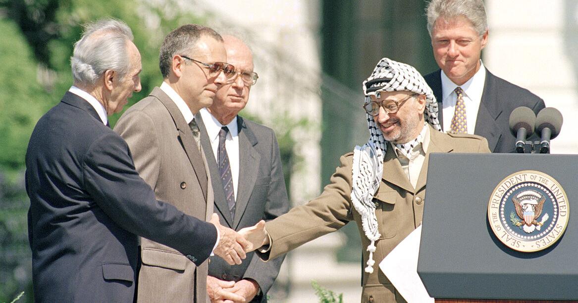 Today in History: September 13, Rabin and Arafat sign Oslo Accord ...