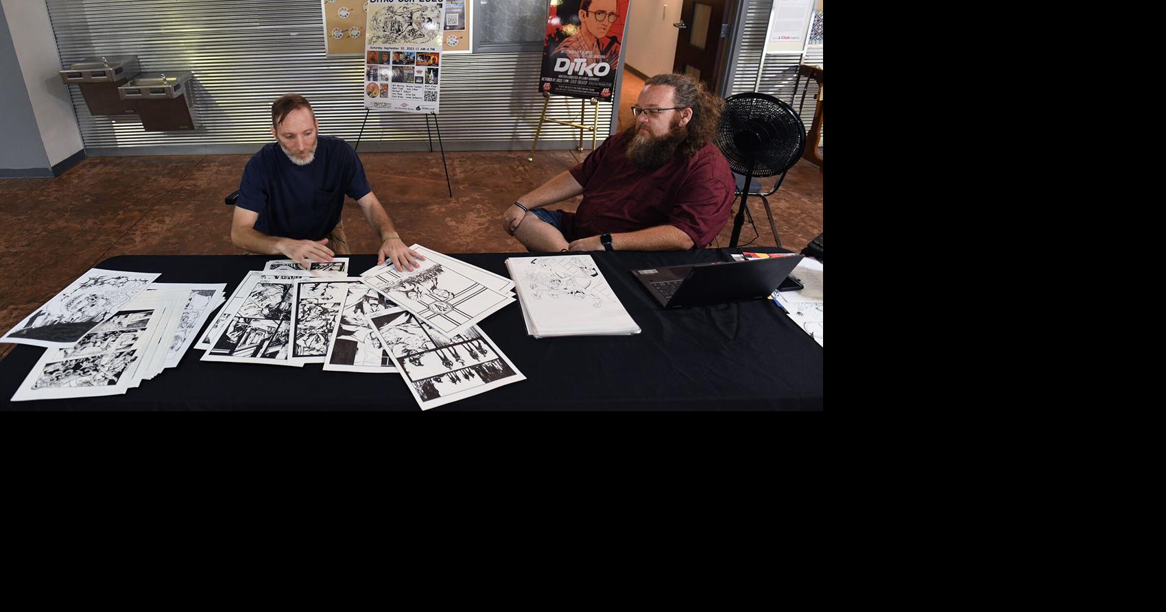 PHOTO GALLERY | Comic book artists draw on Spider-Man creator Ditko for ...