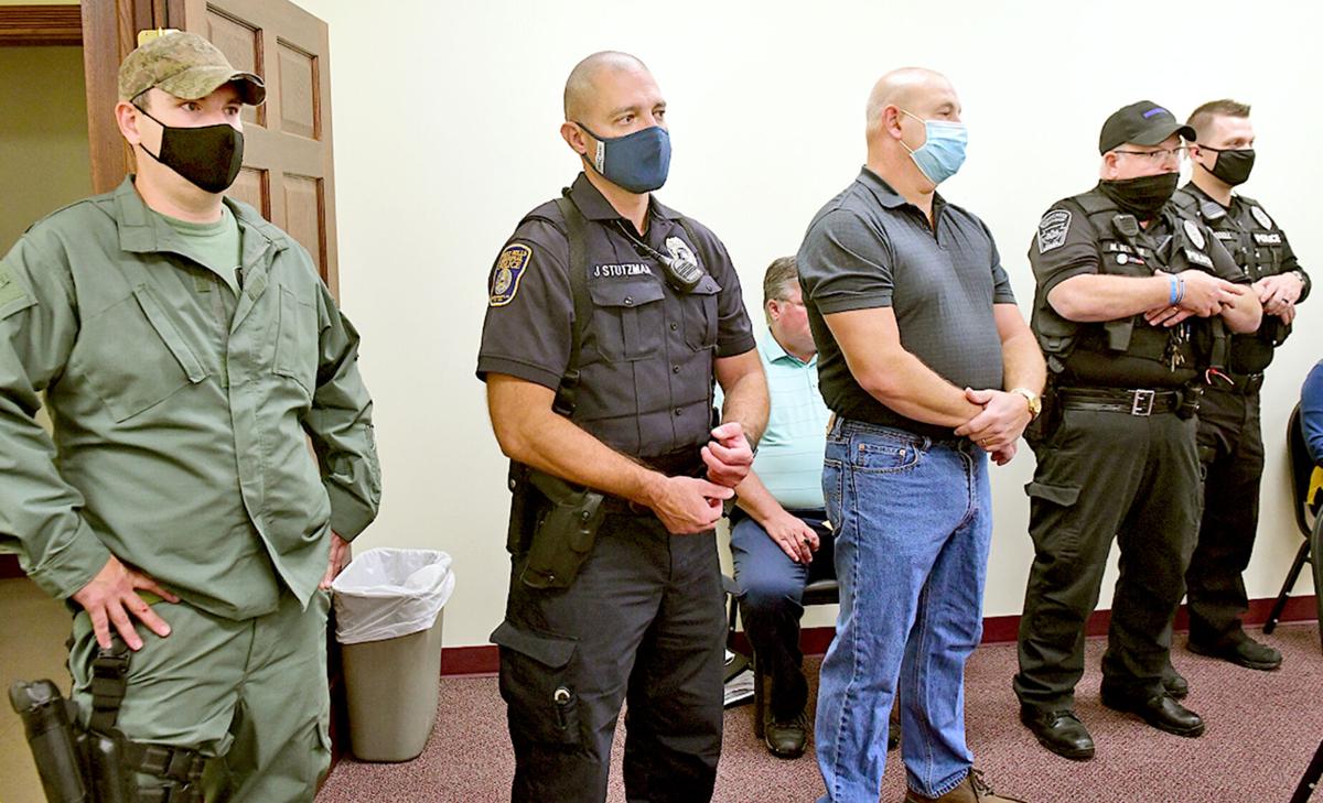 Officers recognized for rescuing Upper Yoder Township woman from fire ...