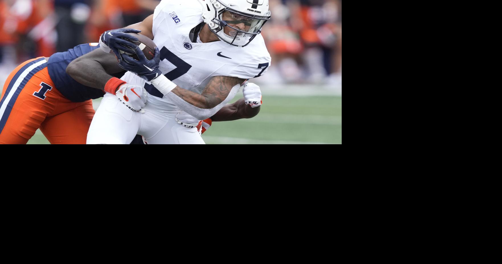 Penn State football | WR Saunders ‘more comfortable’ with dual role ...