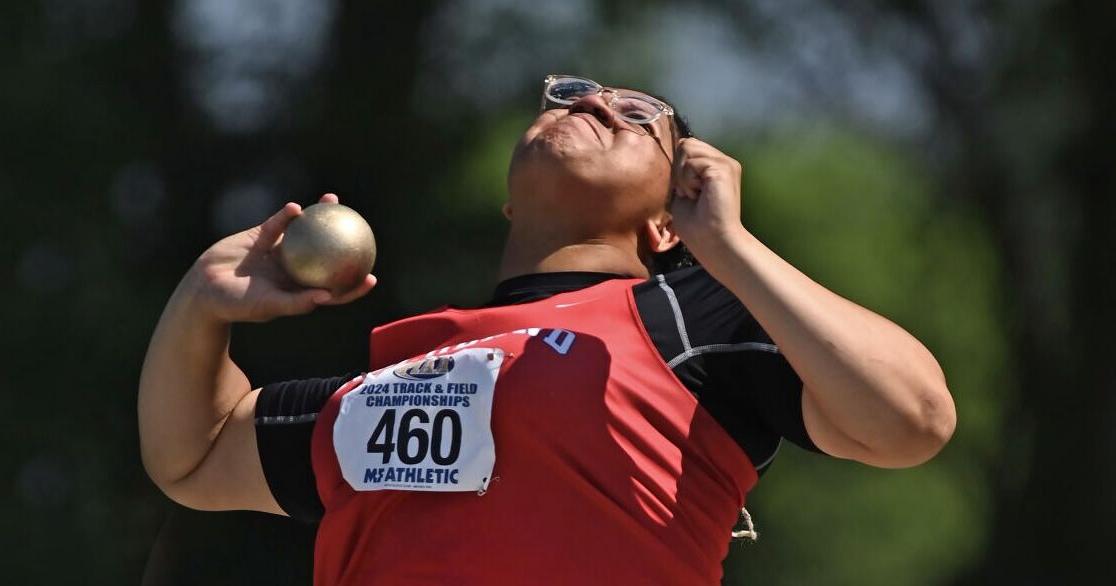PHOTO GALLERY | Richland's Garnett repeats as PIAA girls shot put ...