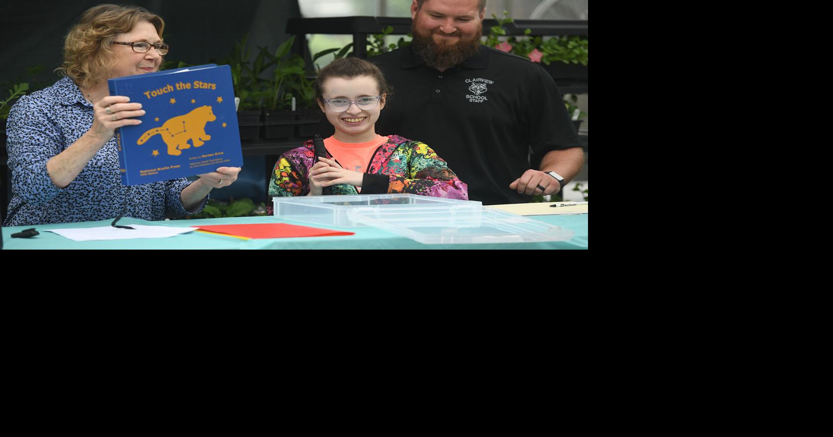 Braille presentation held at Sandyvale for healing garden to identify ...