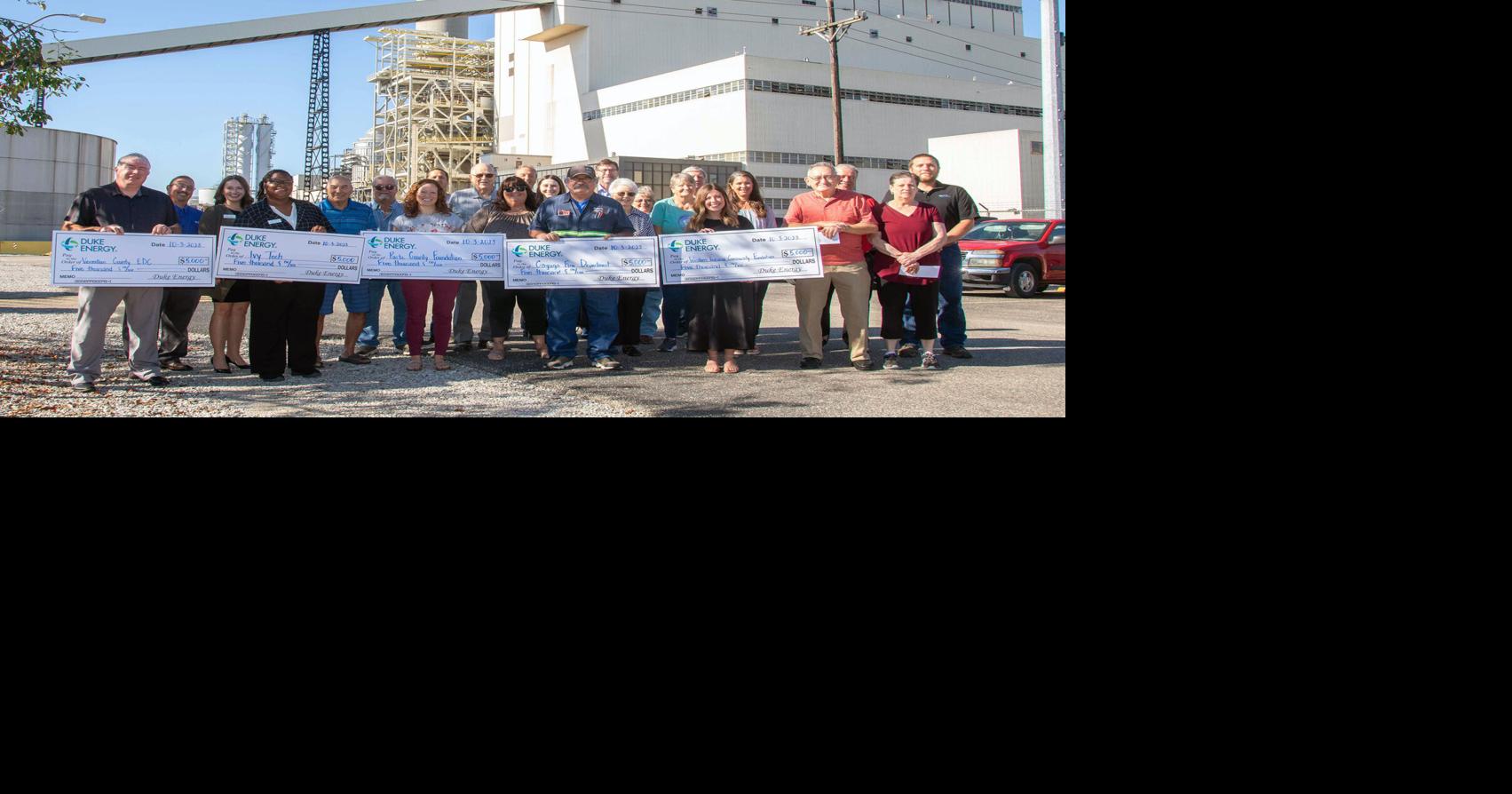 Duke Energy employees give $60K to local nonprofits | | tribstar.com