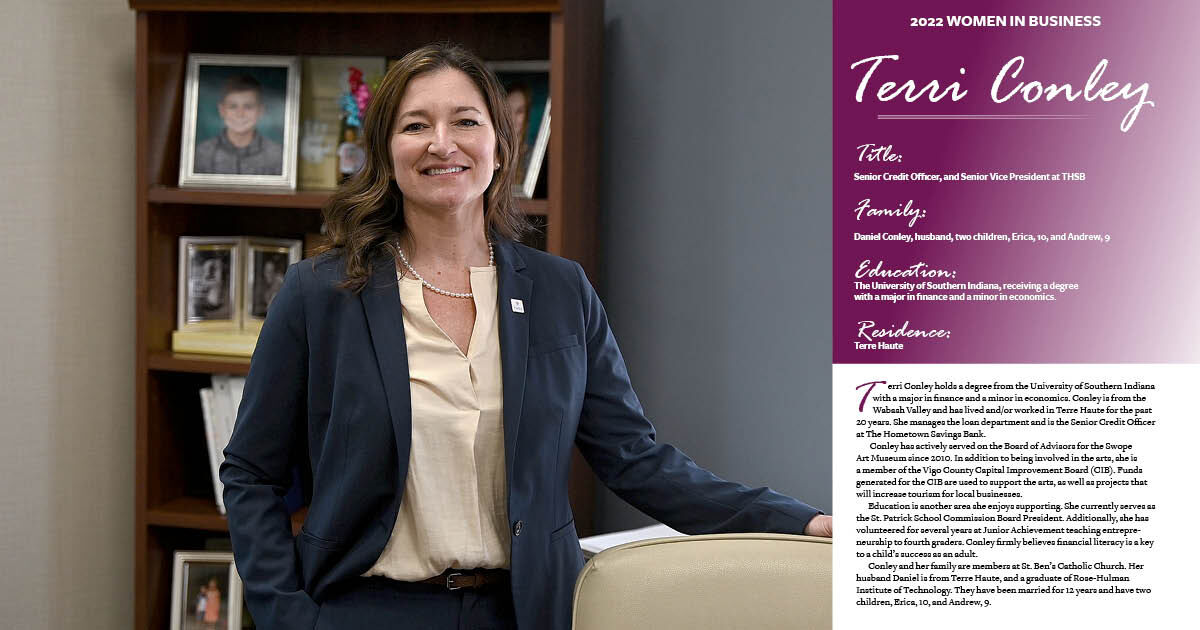 2022 Women in Business: Terri Conley | Features | tribstar.com