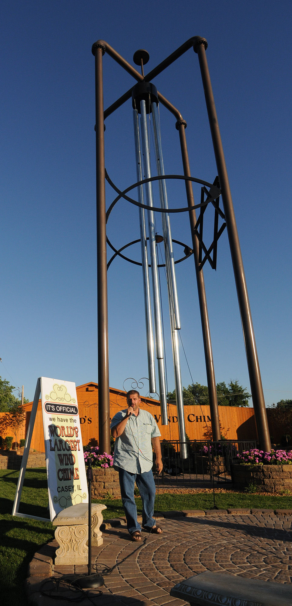 The World’s Largest Wind Chime | Local News | tribstar.com